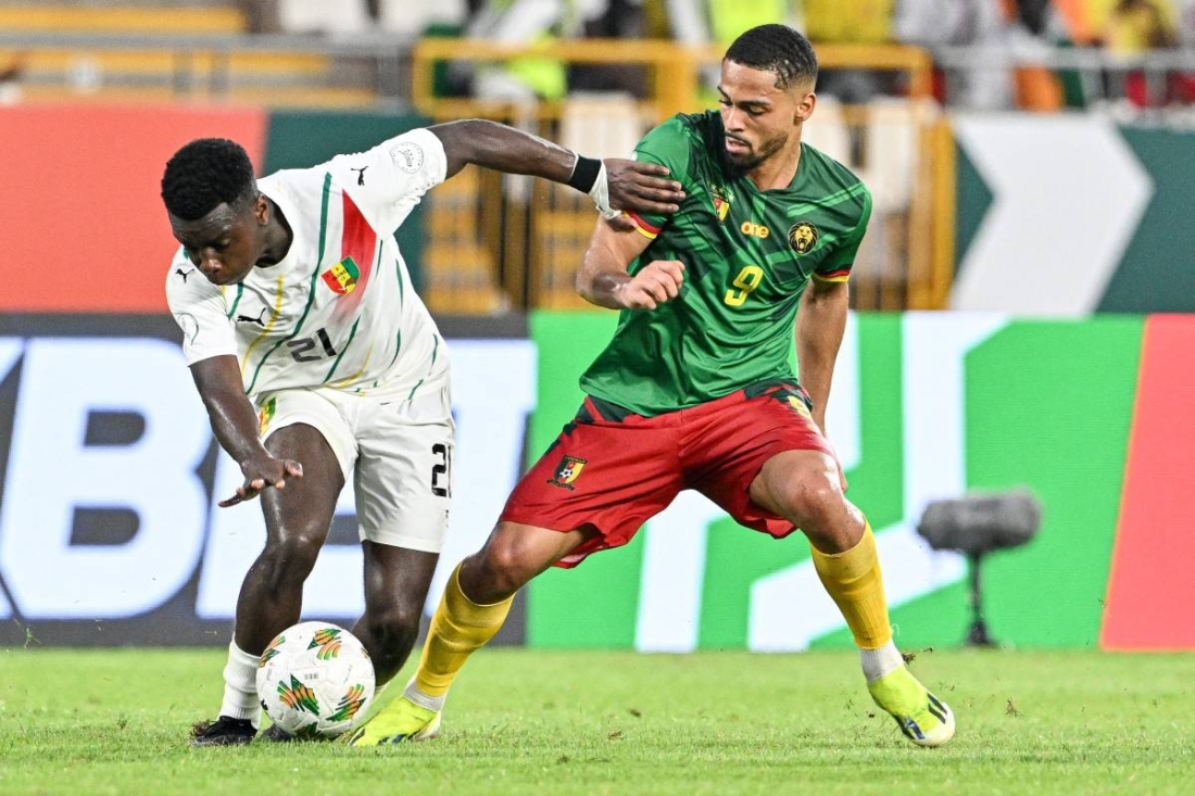 Football - AFCON. Understaffed Gambia secures a draw against Cameroon ...