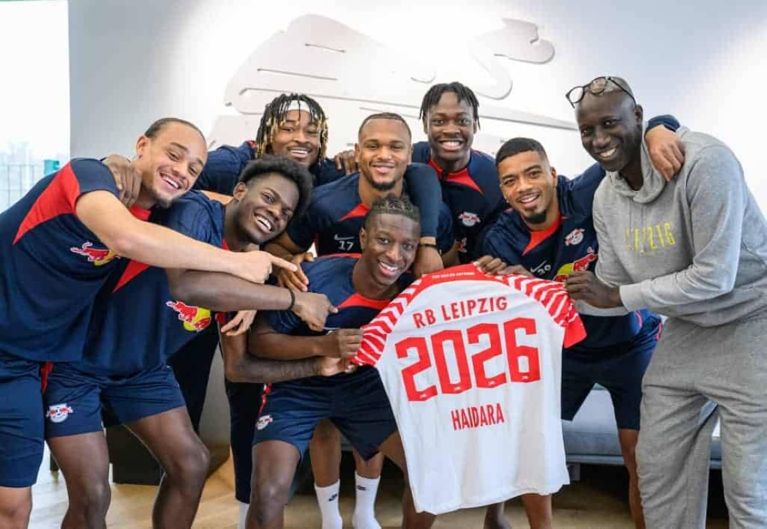 Football. Amadou Haidara extends his contract with RB Leipzig. - Powers ...