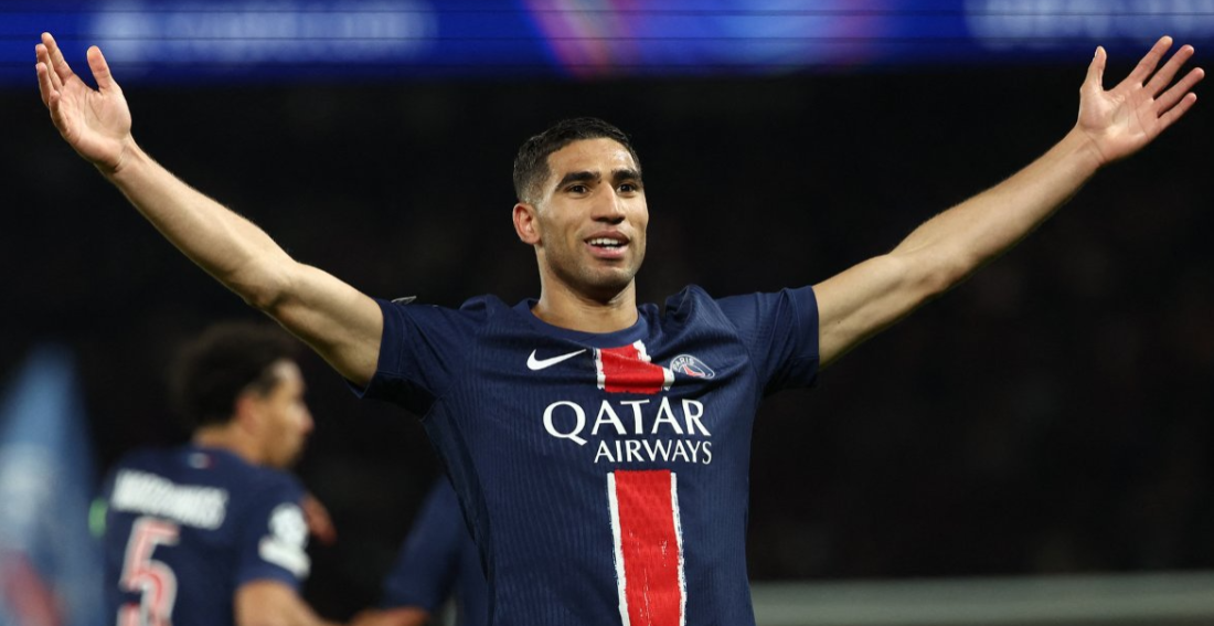 UEFA Champions League: Achraf Hakimi Named in the European Team of the ...